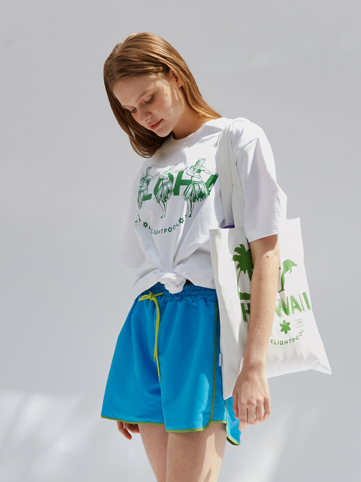 딜라잇풀 Track swim shorts - Blue - 위시버킷