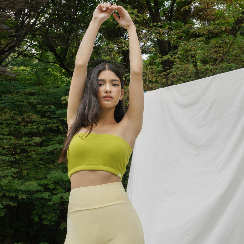 디야니 Shanti tube top (Lime punch) - 위시버킷