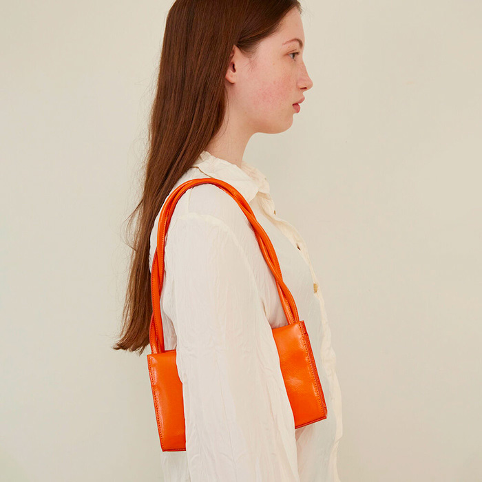 플로르 바인 미니백 New Vine Mini Bag Tangerine - 위시버킷