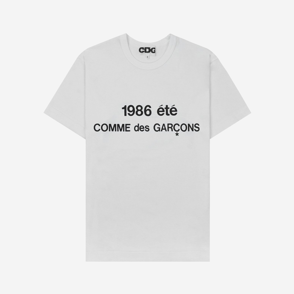 꼼데가르송 CDG 1986 Comme des Garcons T-Shirt White - 위시버킷