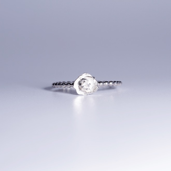 투모로우오브젝트 love rose. rose dot ring - 위시버킷