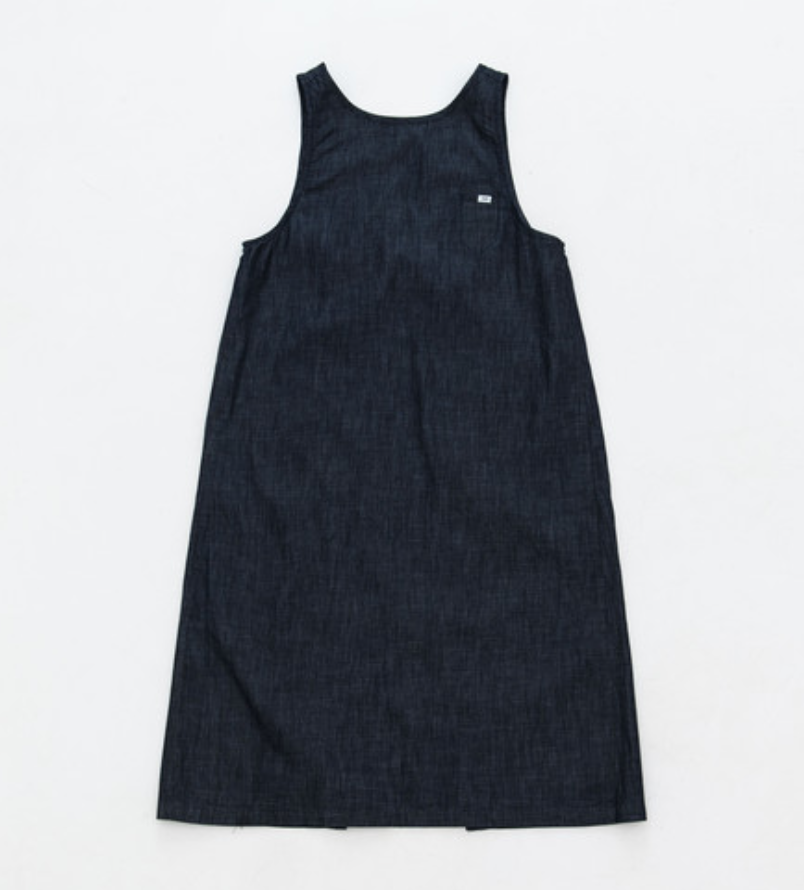폴트 denim layered dress - 위시버킷