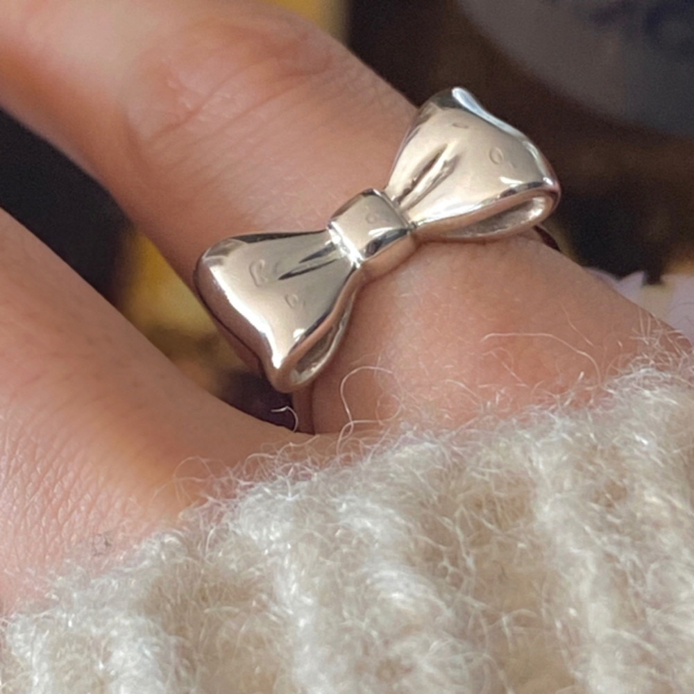 이화 이 화 [로맨틱 리본 링, romantic ribbon ring] silver925 - 위시버킷