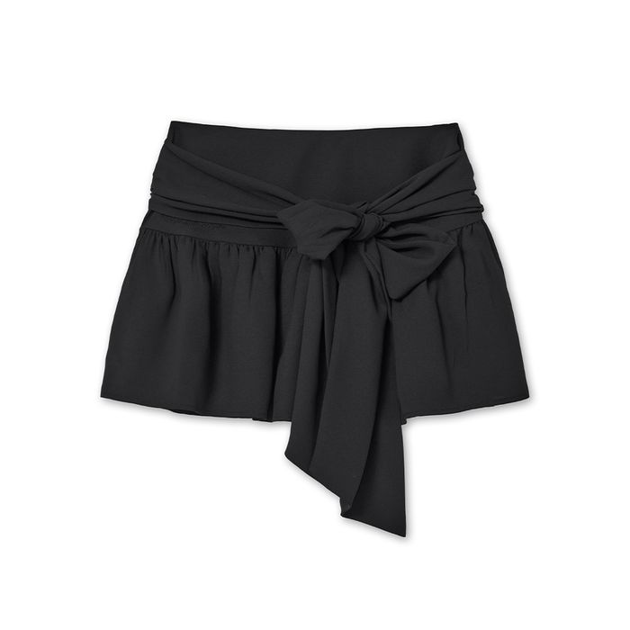 미드나잇 무브 wing skirt (black) - 위시버킷