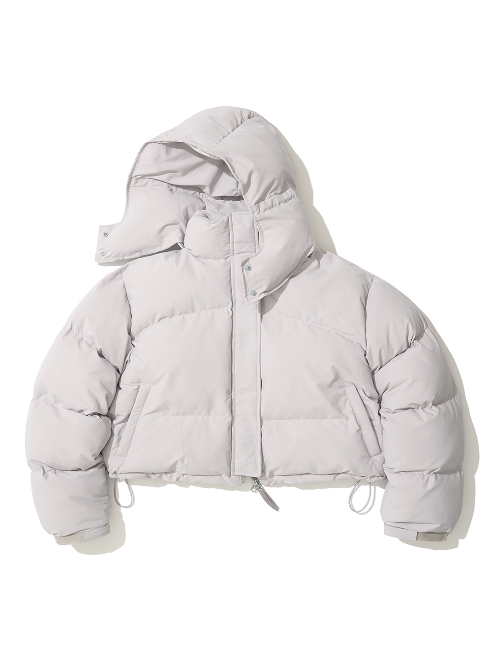 파르티멘토 [CLEARANCE] [WOMEN] 3M THINSULATE HOODED PUFFER JACKET_LIGHT GREY ...