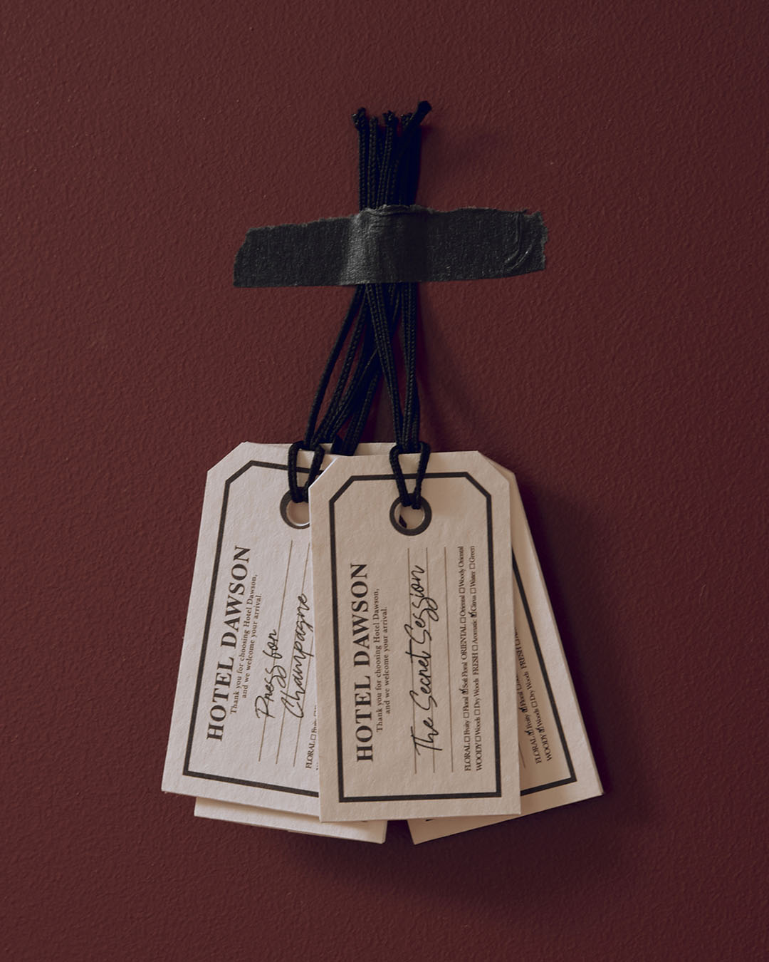 호텔도슨 Luggage Tag Paper Kit - 위시버킷