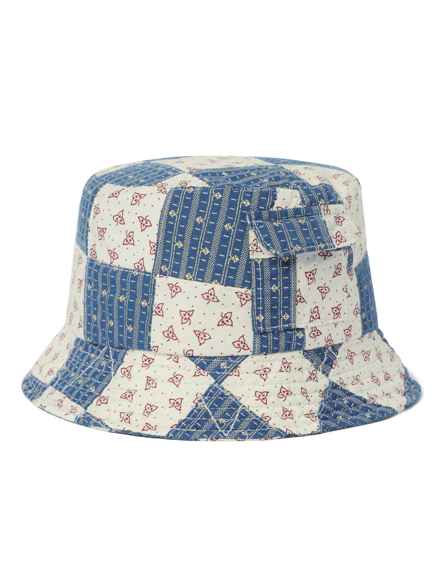 디스이즈네버댓 Patchwork Bucket Hat - 위시버킷