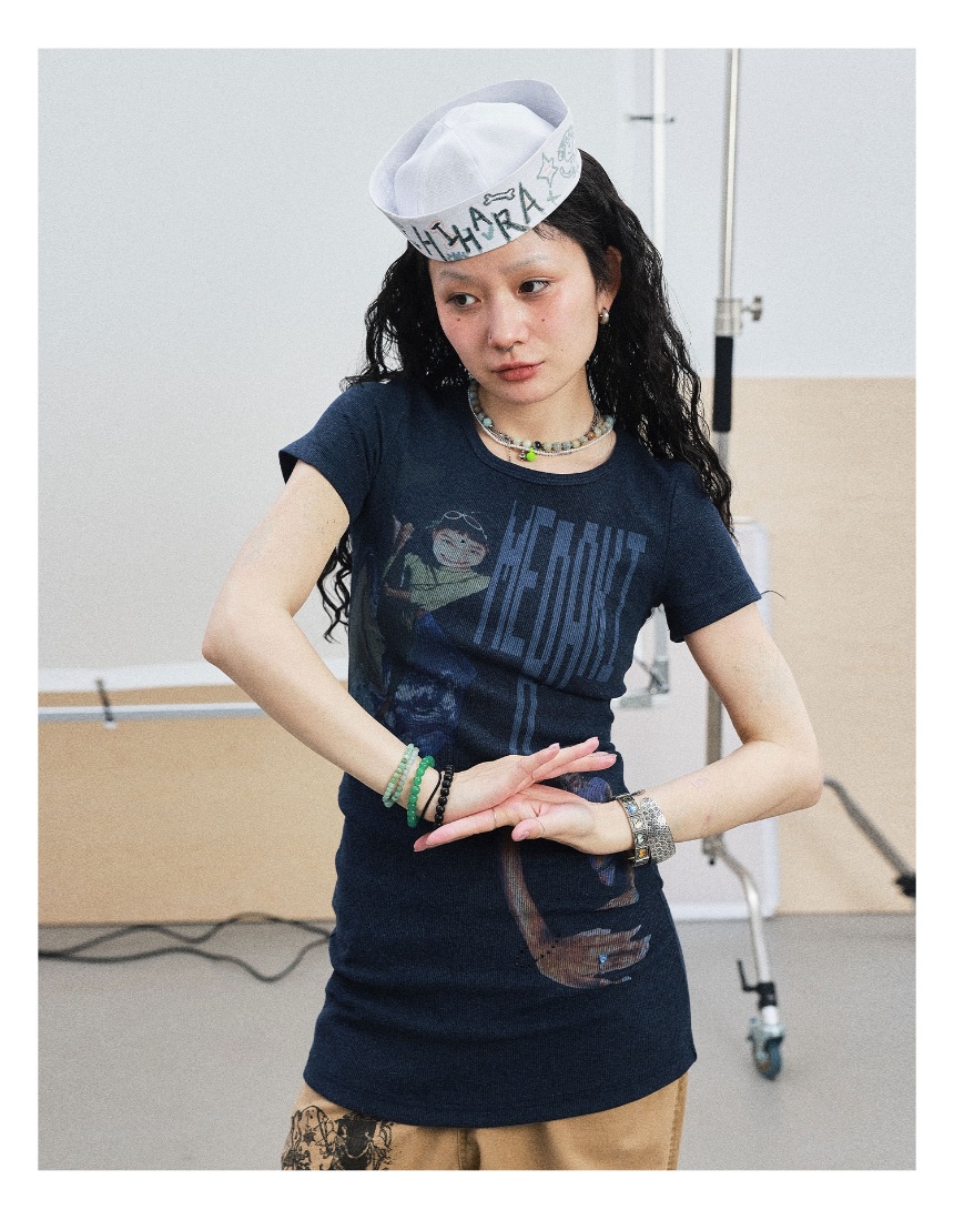 COR Achihara Bundan Universe cotton dress - 위시버킷