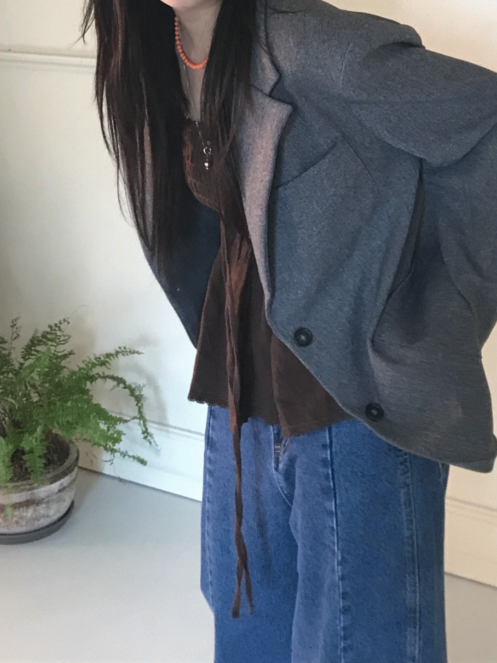 더니브 Bokashi boxy jacket - 위시버킷