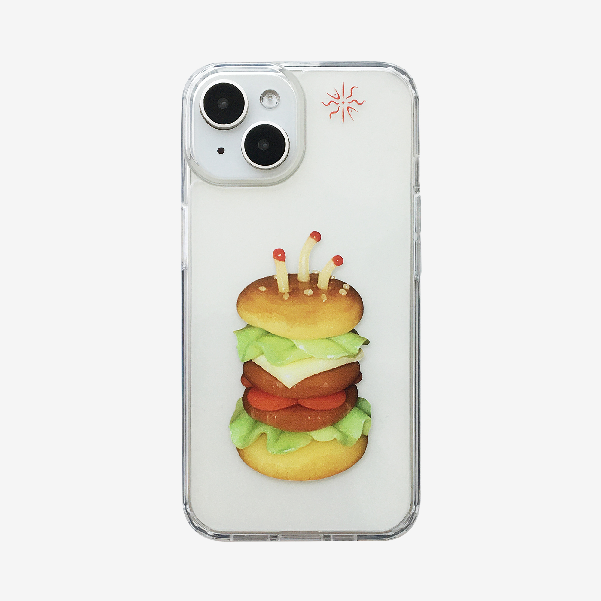 이상상 It's my day case (burger cake) 2color - 위시버킷