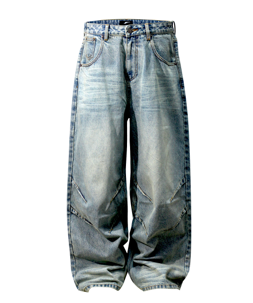 포스센스티브 FST WIDE DENIM BL - 위시버킷
