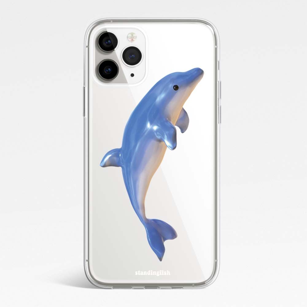 스탠딩피쉬 [S25 시리즈 추가] dolphin phone case - 위시버킷