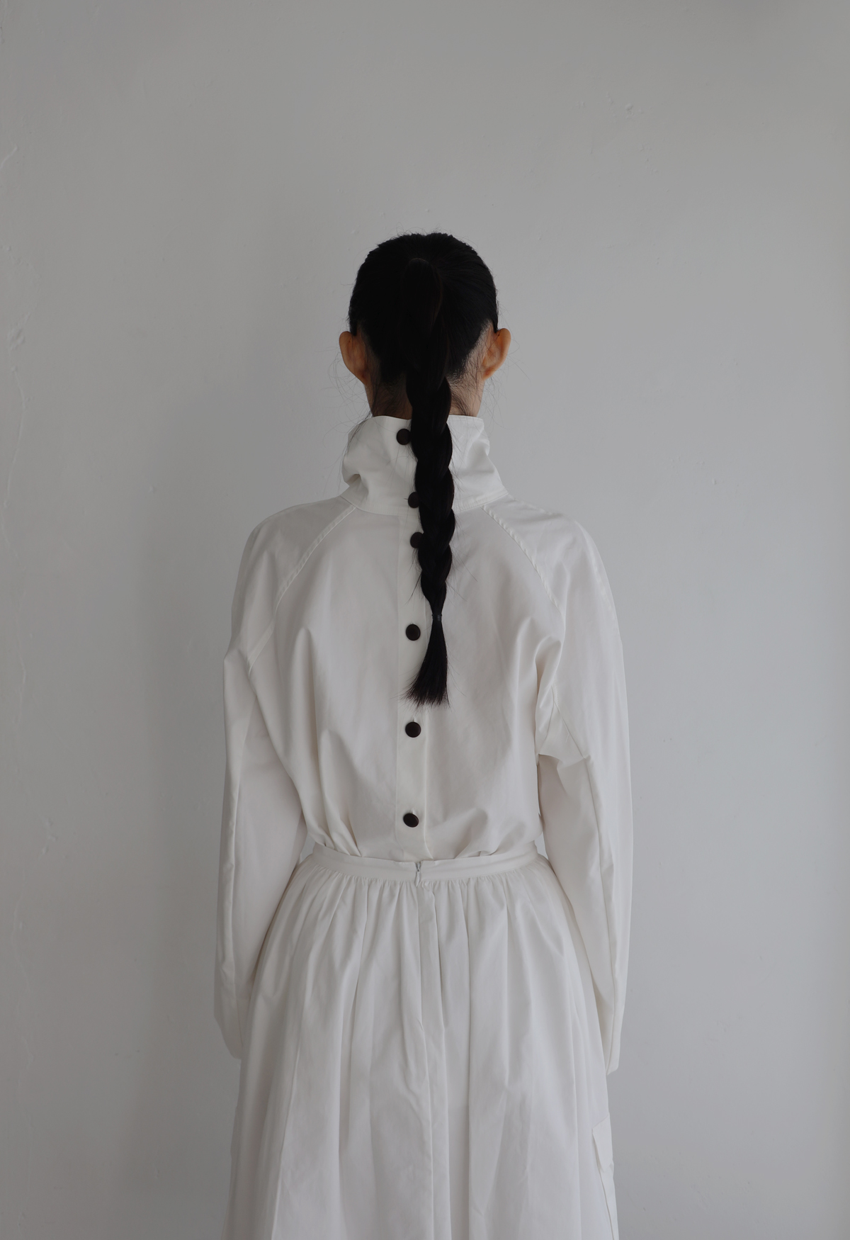 르콩 Two Way Button Blouse, 3color - 위시버킷