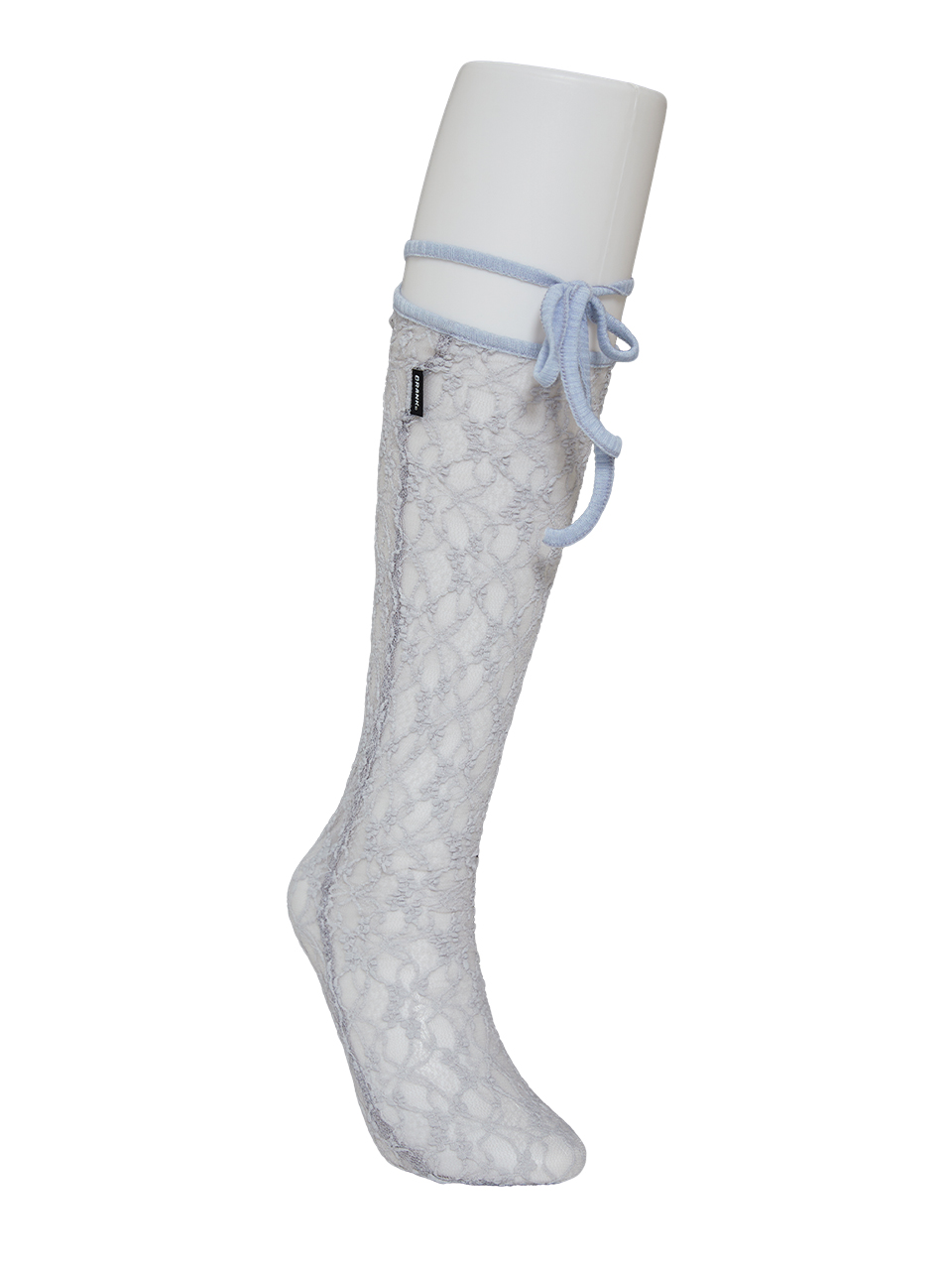 크랭크 LACE STRING KNEE SOCKS_SKY - 위시버킷