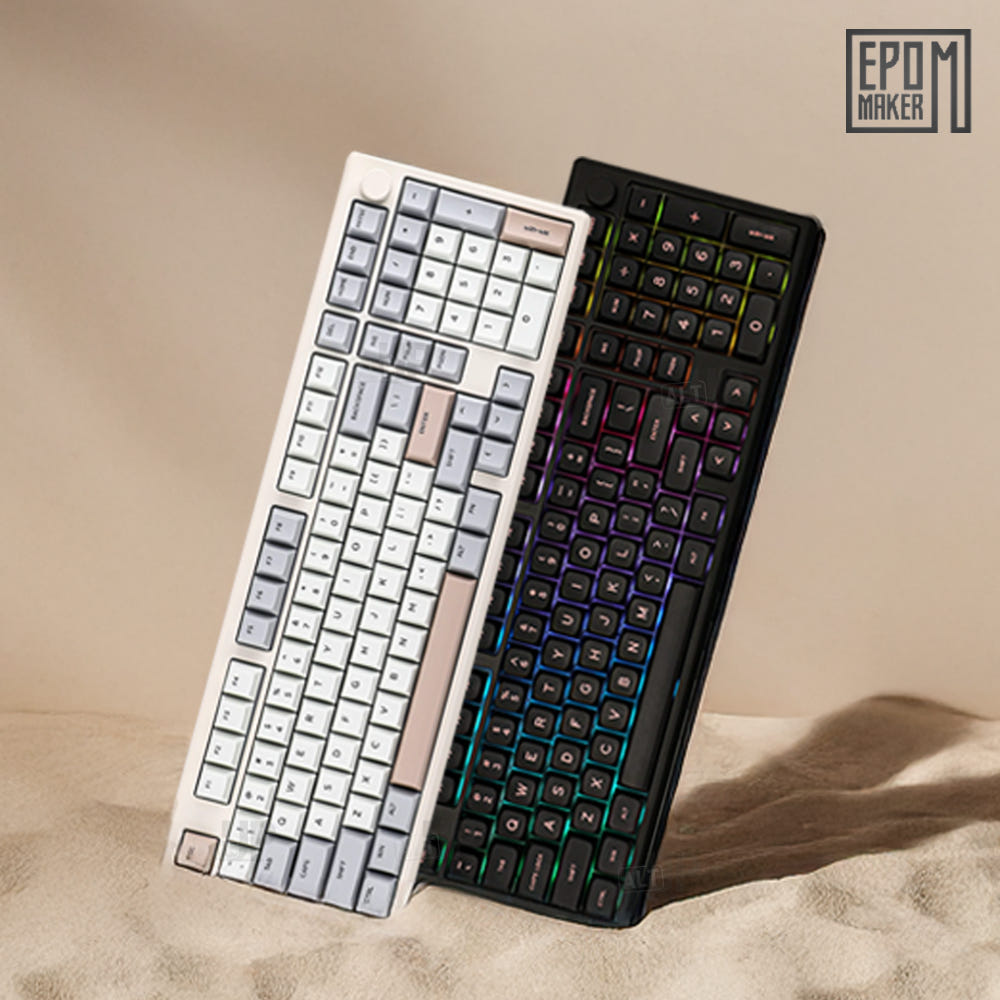 에포메이커 EPOMAKER Galaxy 100 갤럭시100 알루미늄 기계식 키보드 에포메이커 노브 - 위시버킷