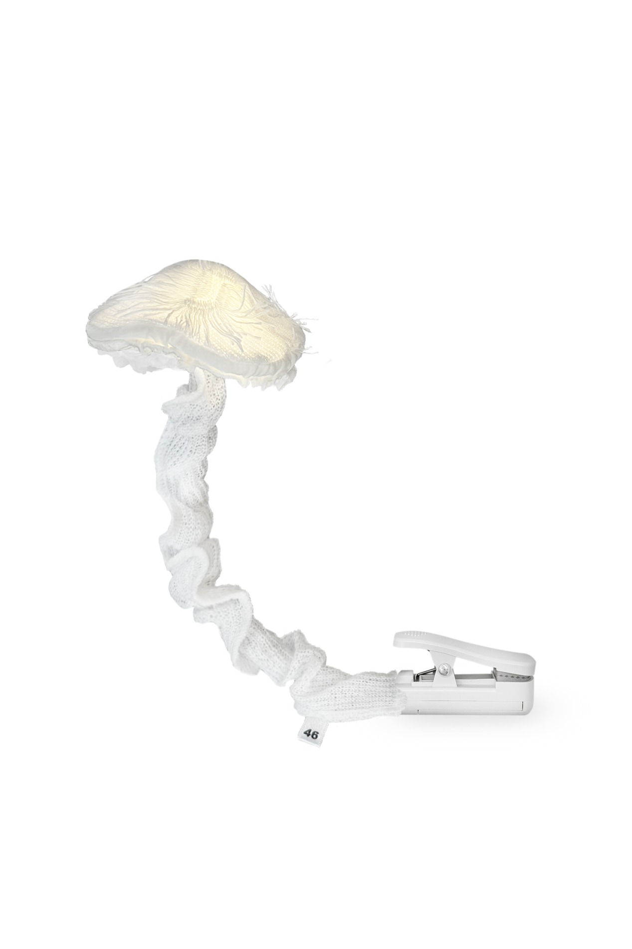 포식스먼스 mushroom clamp lamp (white) - 위시버킷