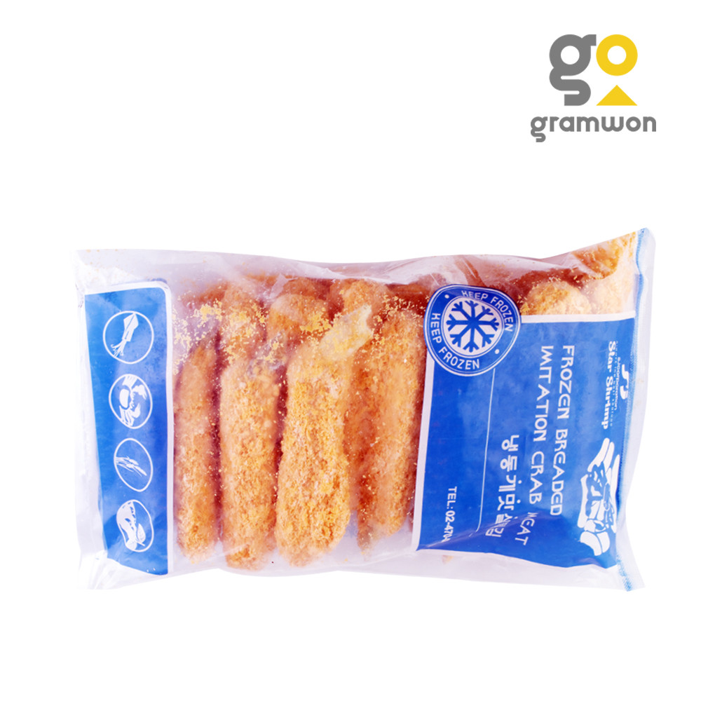 그램원 게맛살튀김 20미 700g, 500g 대게다리 맛살 게살 튀김 그램원 - 위시버킷