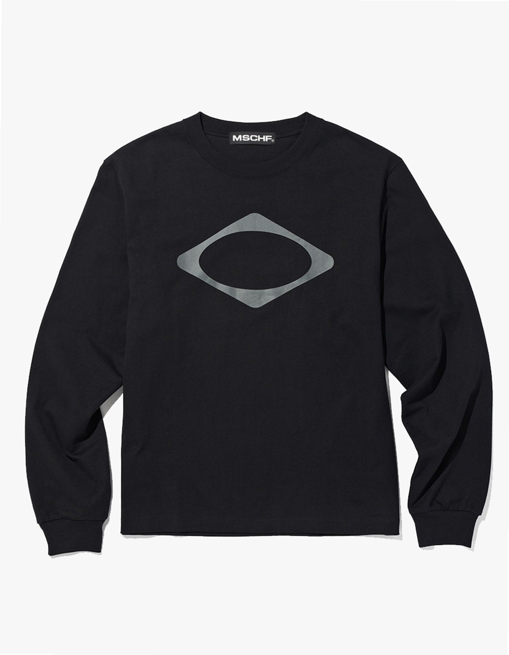 미스치프 Rhombus Long Sleeve - Black - 위시버킷