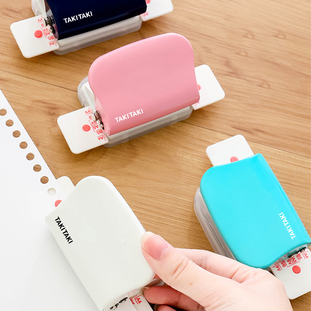 타키타키 타키타키 A4 A5 B5 6공 타공기 셀프제본 펀칭기 펀치 타오바오 30 26 20공 - 위시버킷