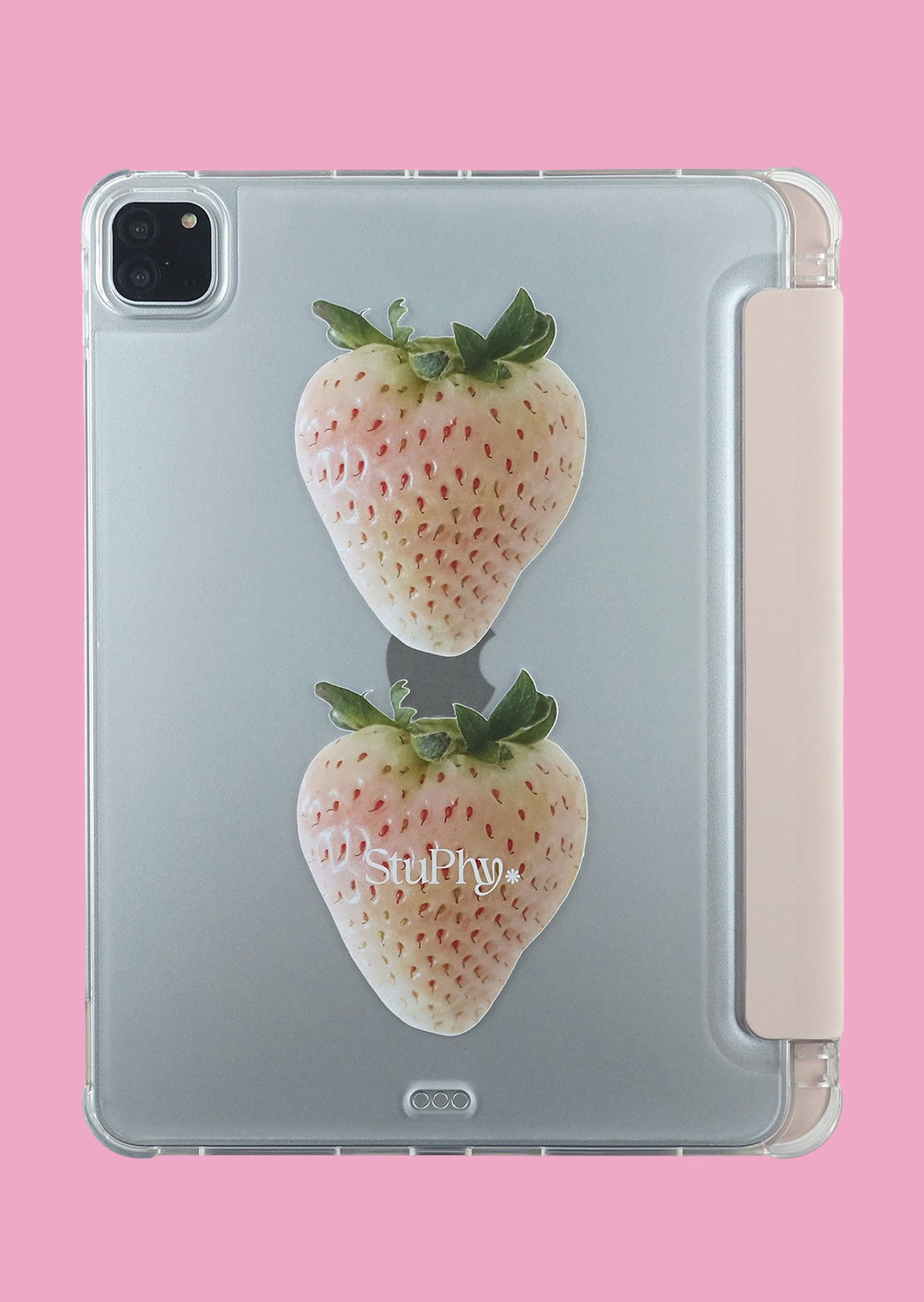 스튜피 [10%Off] Pale Strawberry iPad Cover Case - 위시버킷
