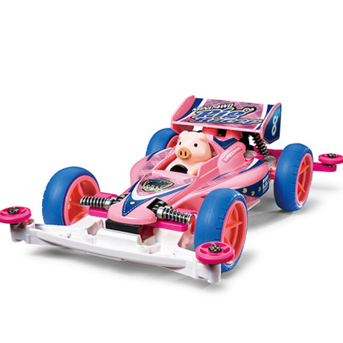 타미야 타미야 미니카 18089 Mini 4WD Pig Racer Super-II 피그레이서 슈퍼2샤시 - 위시버킷