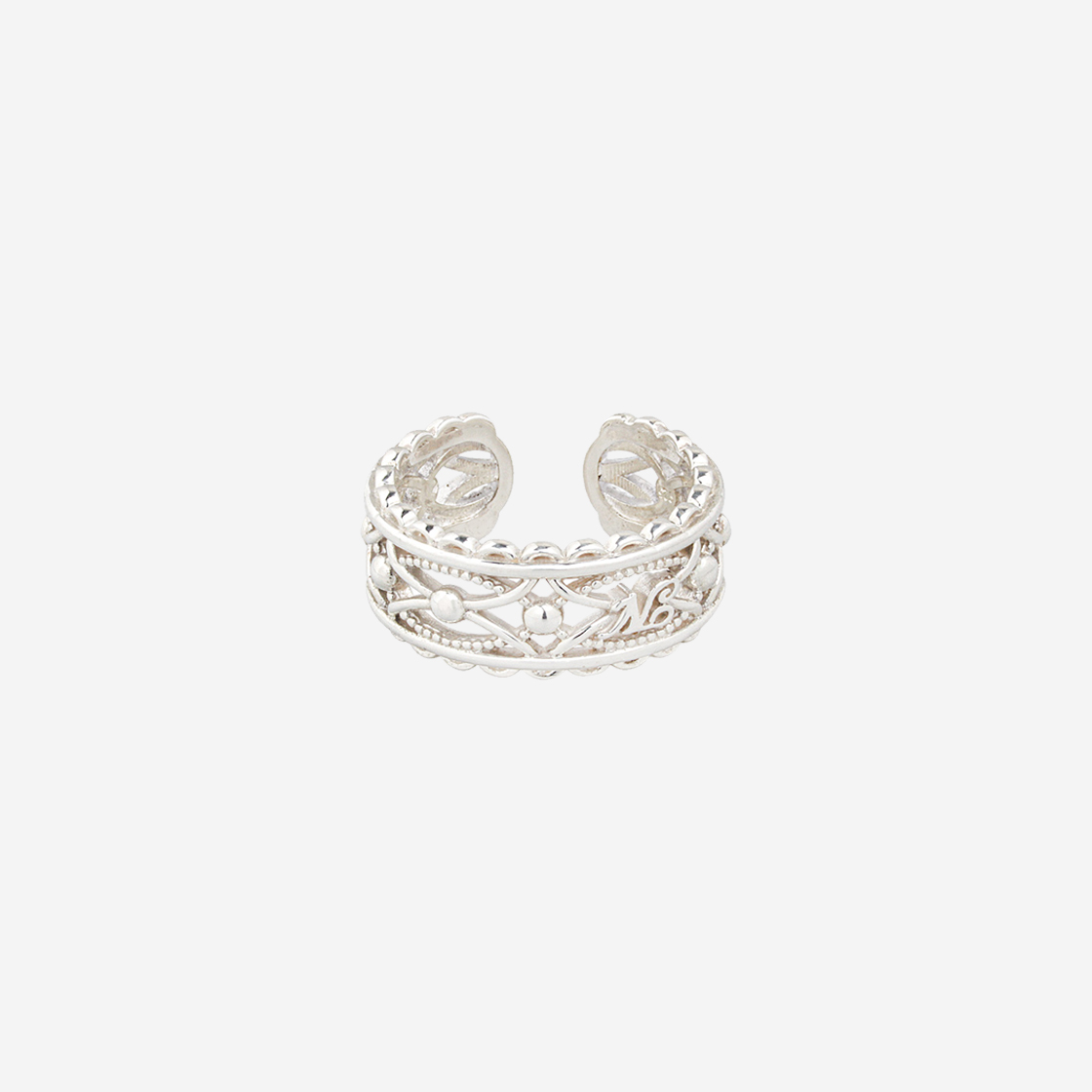 엔프프 Nff Silver 925 Lace Ring - 위시버킷