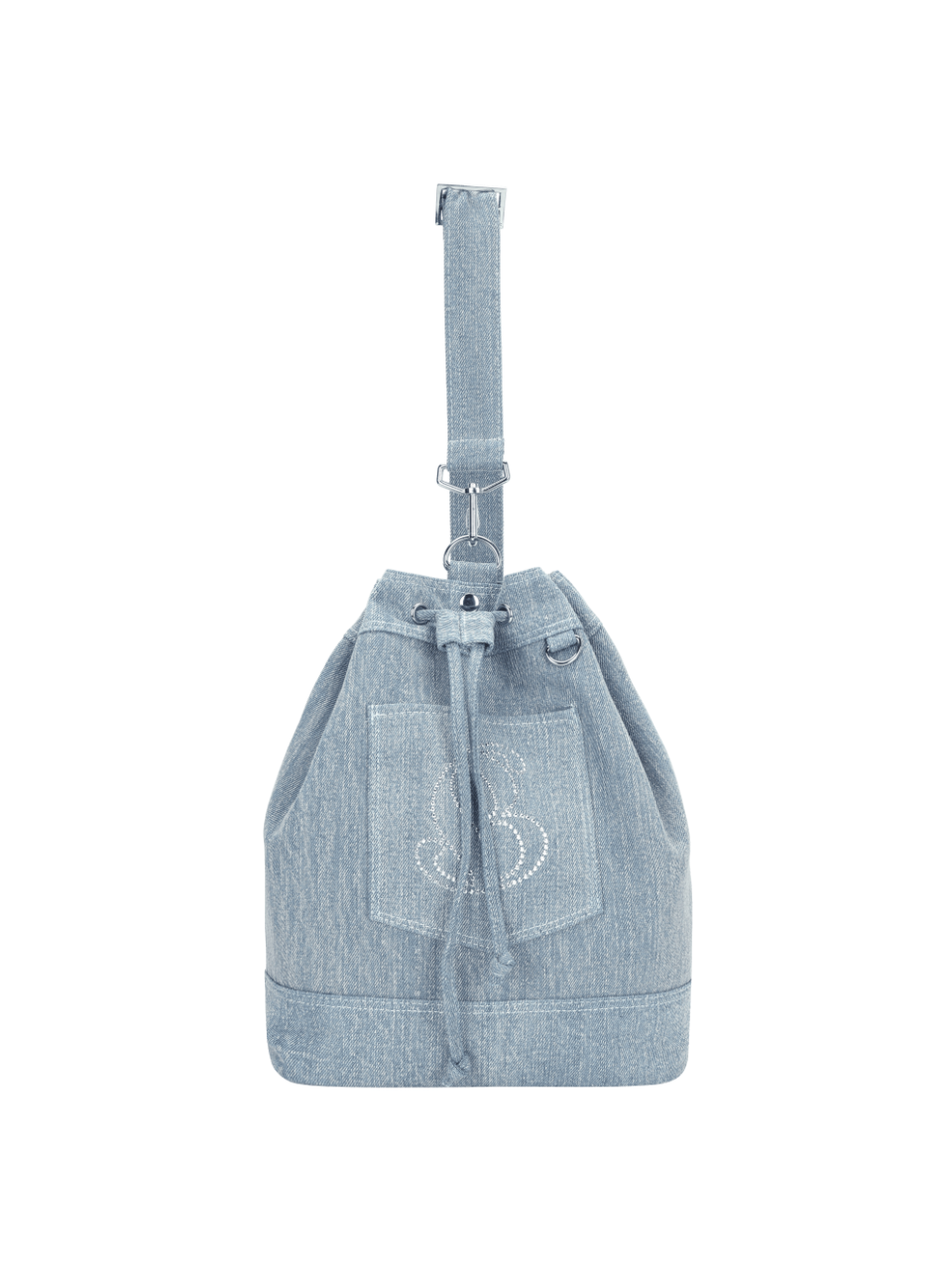 필인더블랭크 Yoko Bucket Bag (M)(denim) - 위시버킷