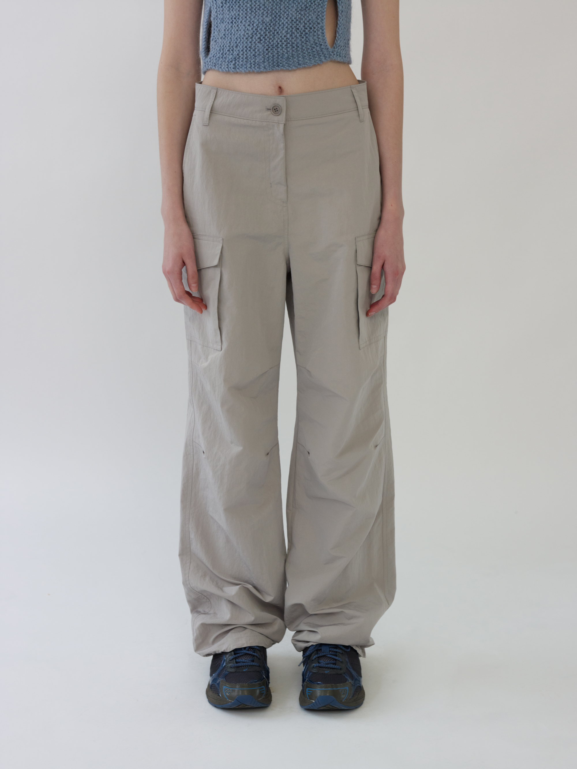 아옵트 UTILITY CARGO PANTS - WAVE GREY - 위시버킷