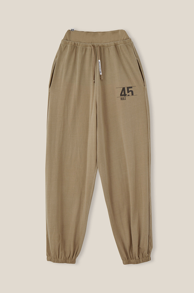 브리딩룰 Bluemud pants_Camel - 위시버킷