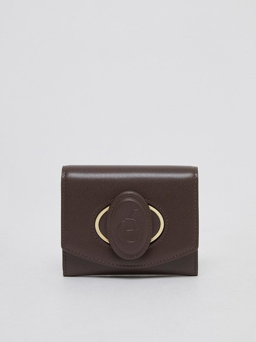 아카이브앱크 Oval wallet(Choco spread) - 위시버킷
