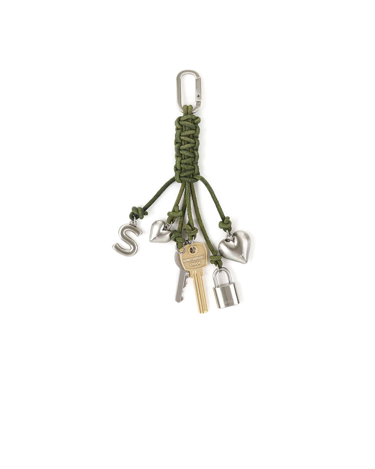 오소이 ROPE KEY RING [KHAKI] - 위시버킷