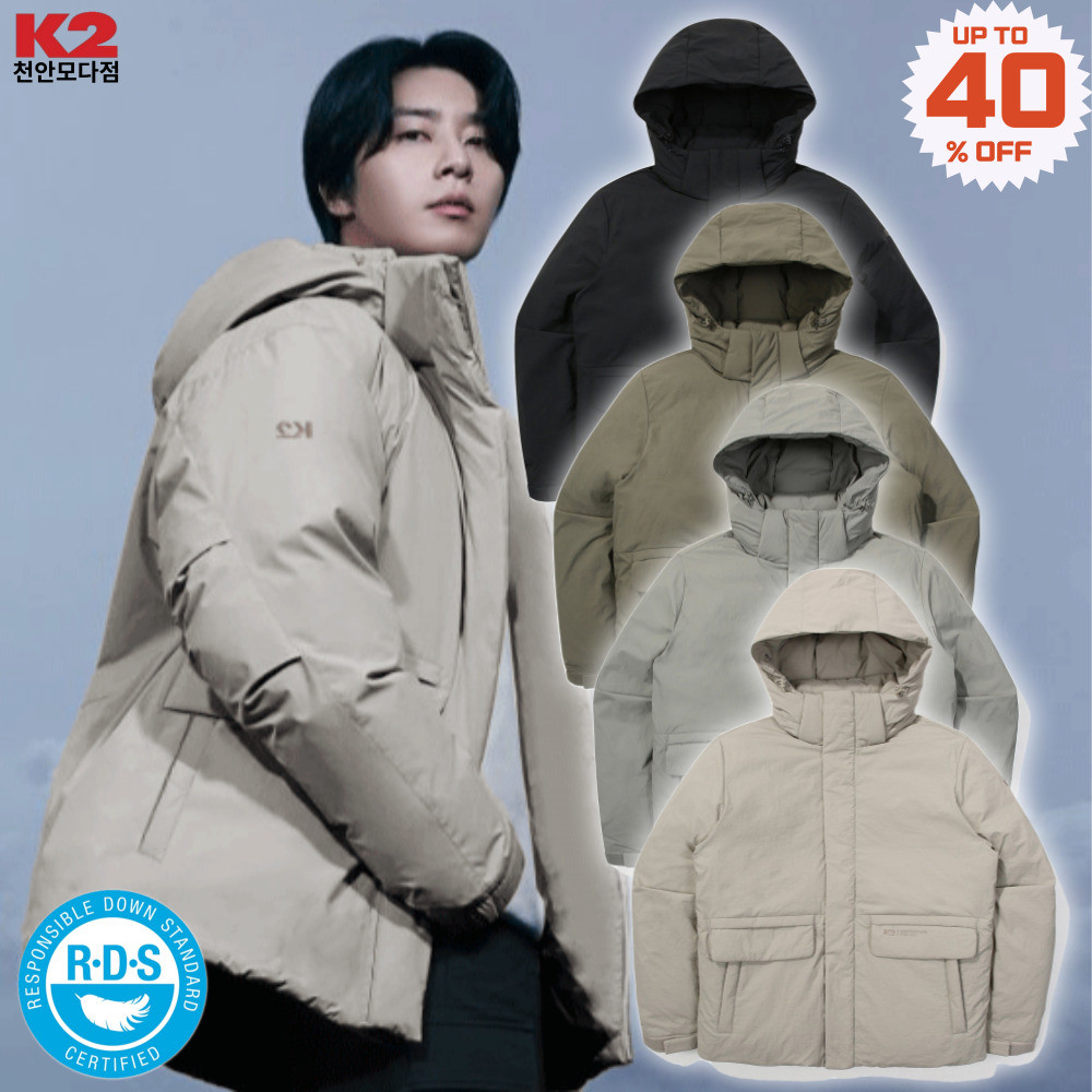 케이투 K2 헤비 다운 점퍼 박서준 숏 패딩 - 위시버킷