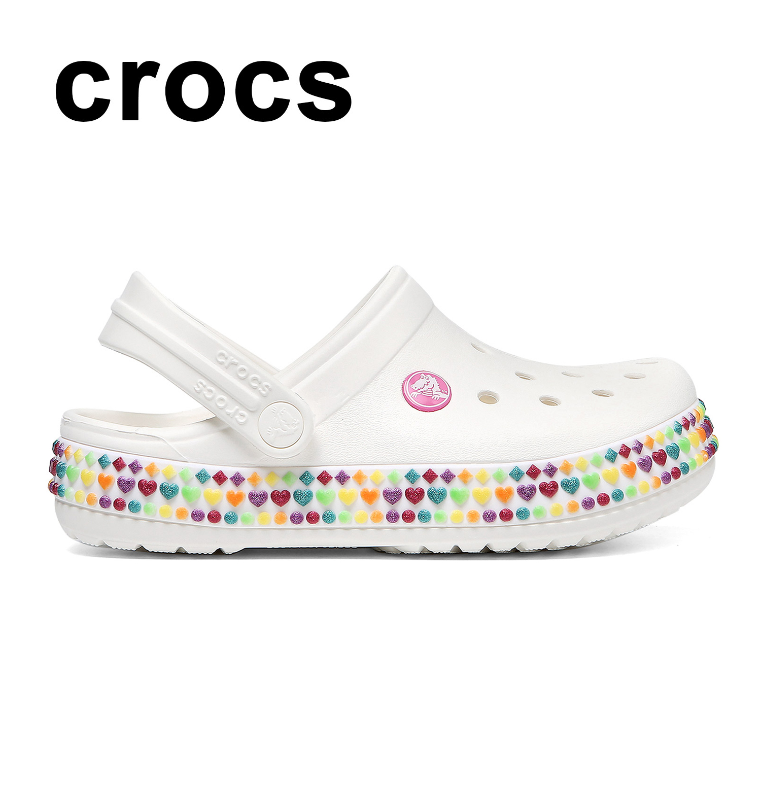 크록스 [크록스] 크록밴드 젬 밴드 클로그 K 207605_100 - 위시버킷