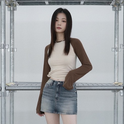 쿠팡 WT-18 SLIT NAGLAN TEE (2COLORS) - 위시버킷