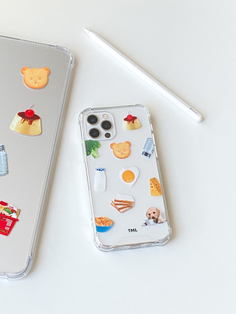 티엠엘 [TML] yum yum phone 케이스 ( 투명 젤하드 케이스 ) - 위시버킷