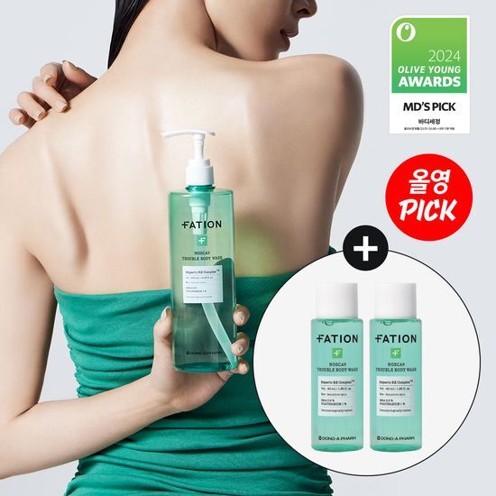 파티온 [2024 어워즈/단독기획] 파티온 노스카나인 트러블 바디워시 490ml+80ml 한정기획 - 위시버킷