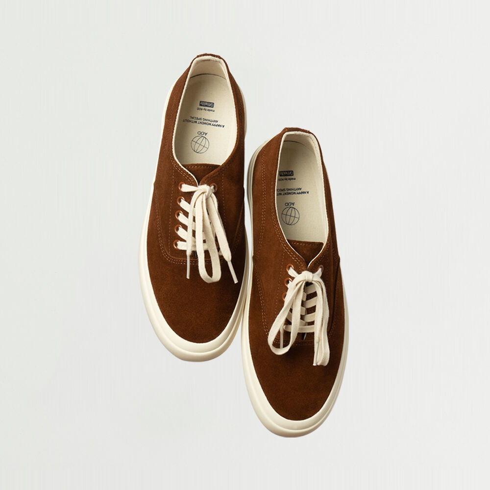에이오디 ARCADE SHOES SUEDE - BROWN - 위시버킷