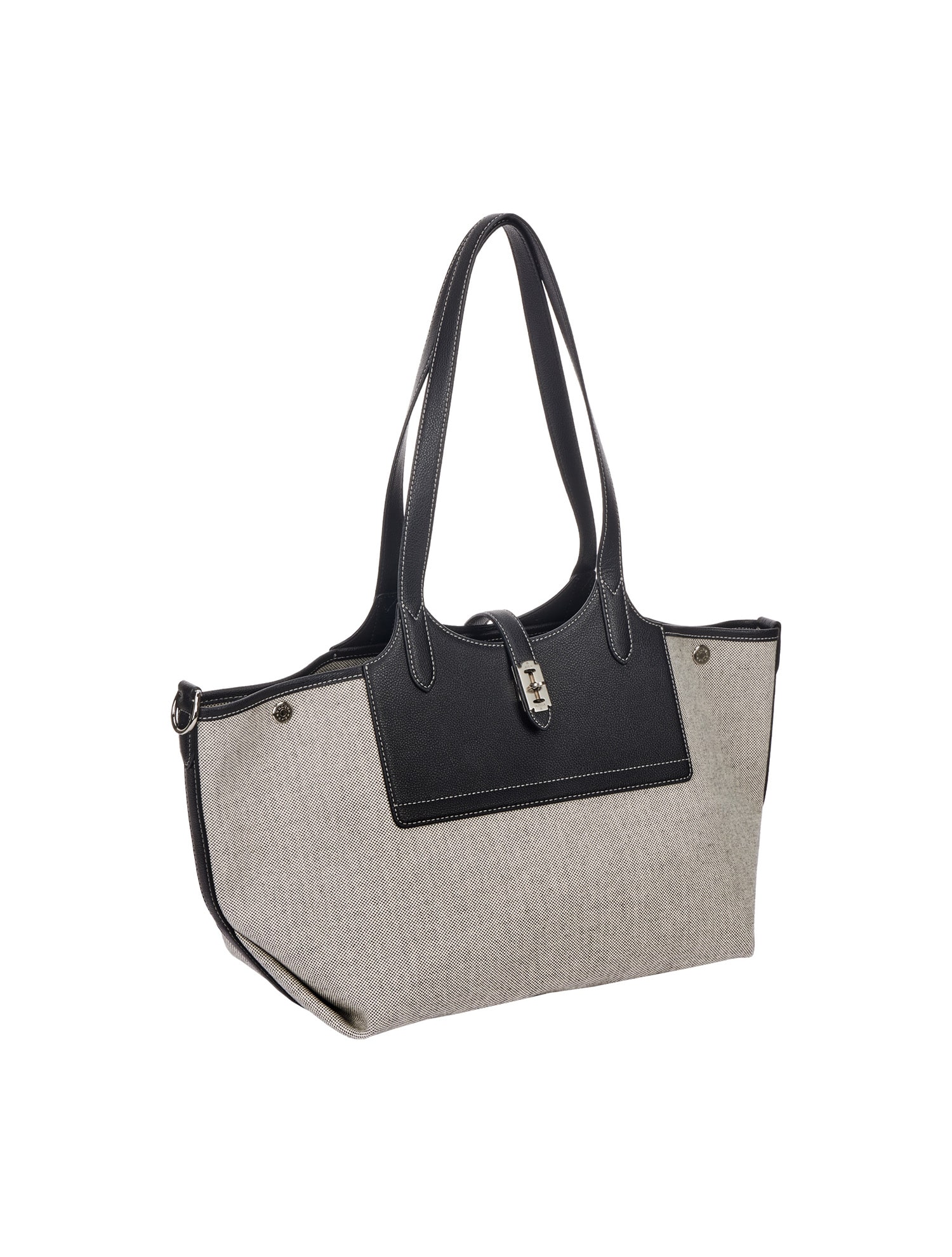 분크 Festone Pila Shopper L (페스토네 필라 쇼퍼 라지) Black - 위시버킷