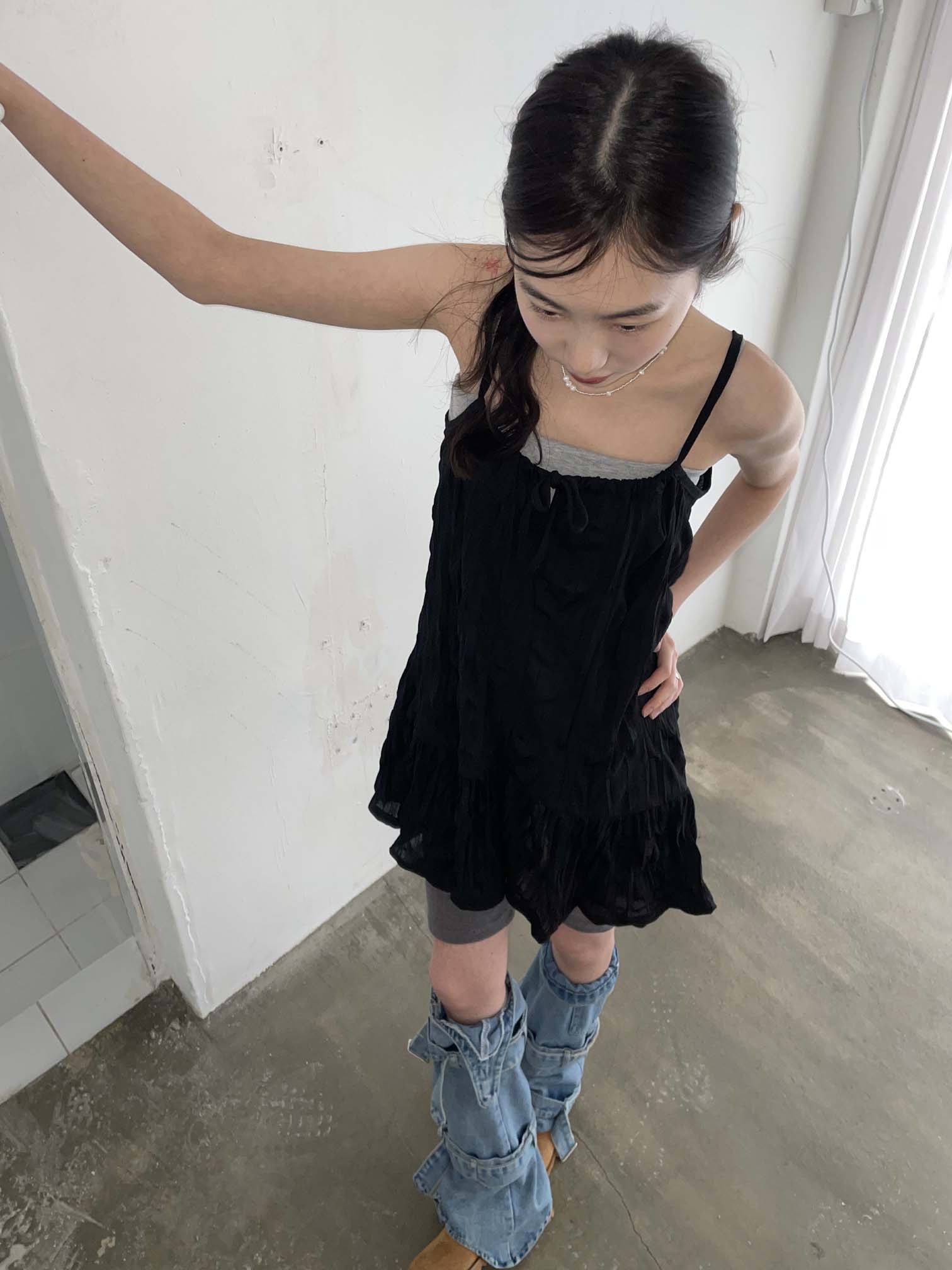 김아홉 key sleeveless ops - 위시버킷