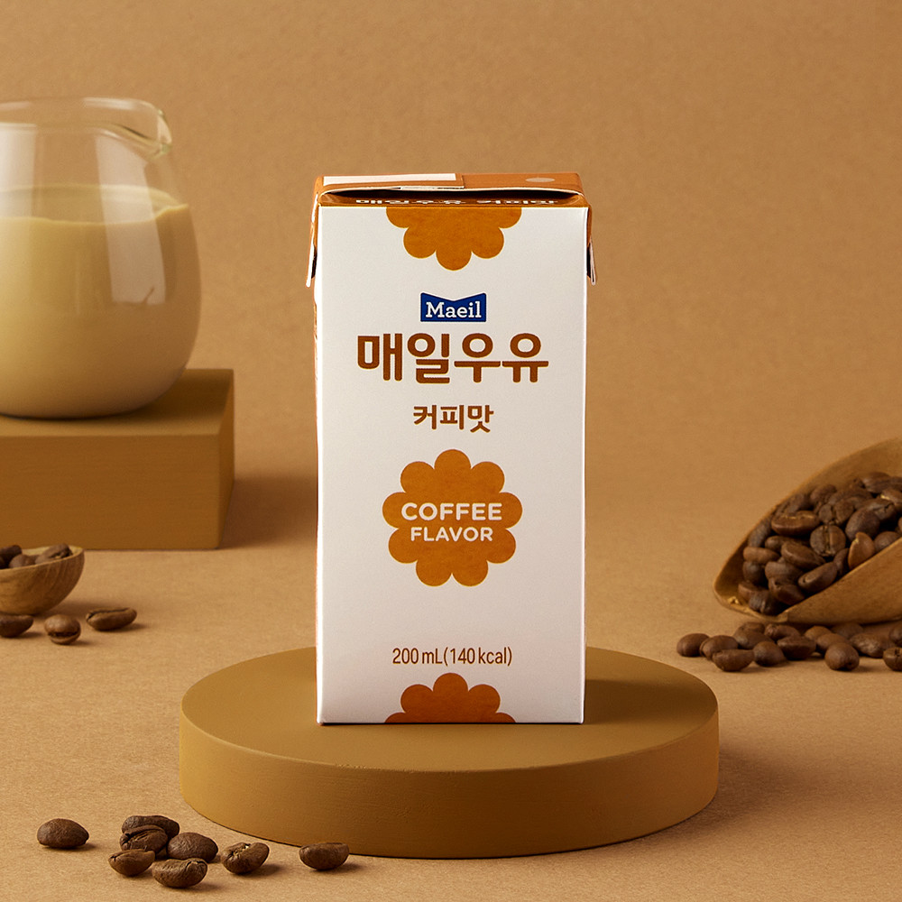 매일유업 매일우유 가공유 멸균 커피 우유 200ml 24팩 [도착보장] [복수구매시 박스당 1 500원 할인] 위시버킷