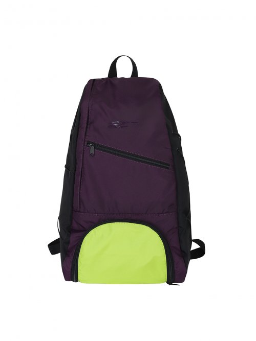 엘이이와이 OVAL LOGO BACKPACK PURPLE - 위시버킷