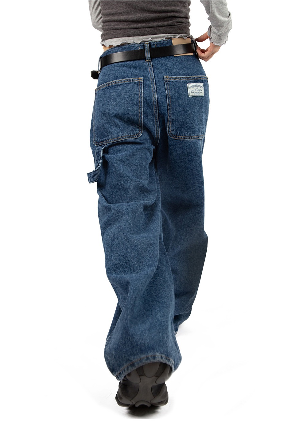 릿킴 PATCH CARPENTER JEANS - 위시버킷