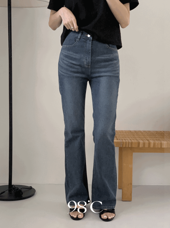 98도씨 [6/26 하루만 무료배송][98project] 세레노 썸머 부츠컷 데님 - 4 size - 위시버킷