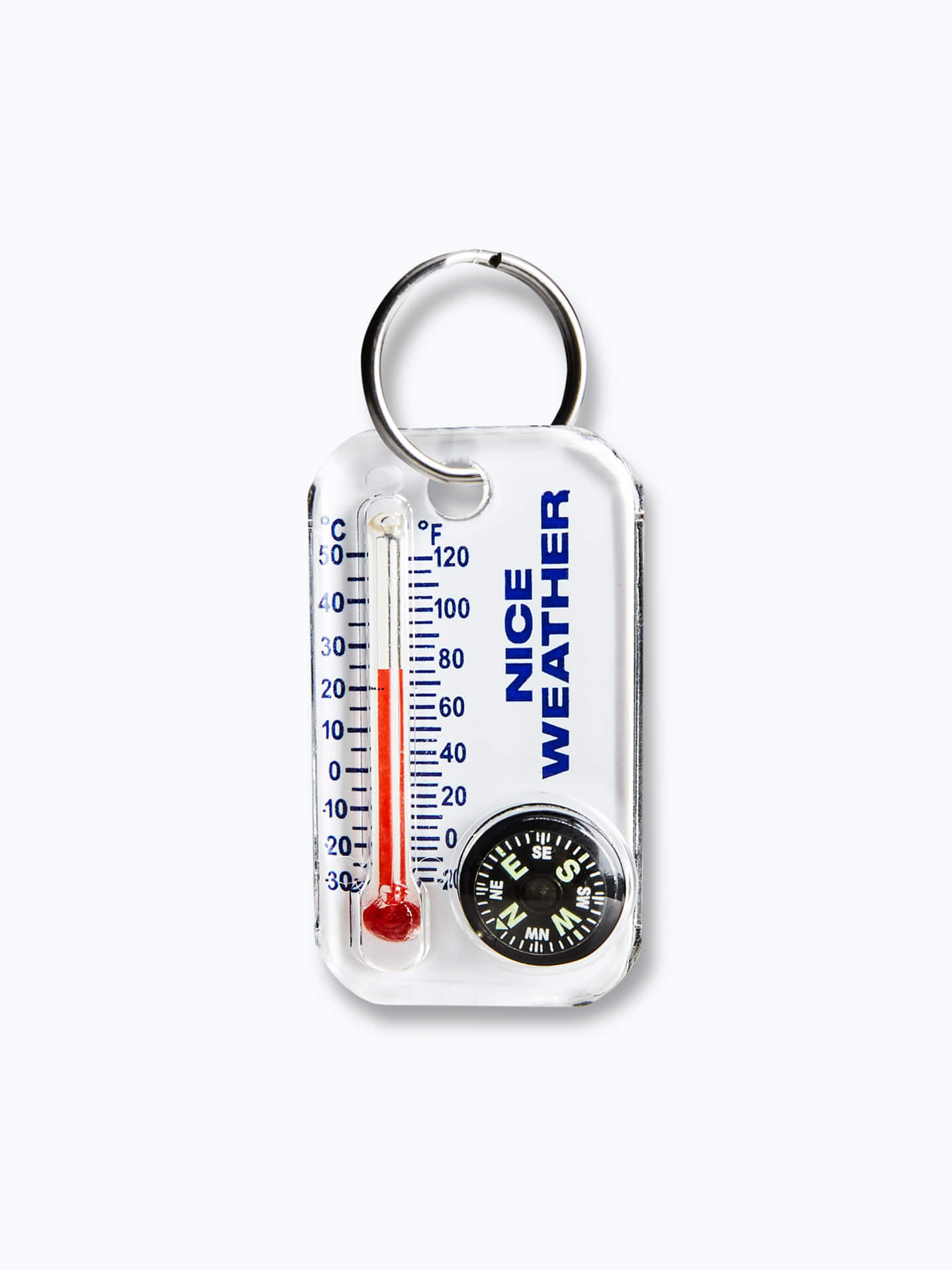 나이스웨더 [Nice Weather] N.W THERMOMETER KEYRING (WHITE) - 위시버킷
