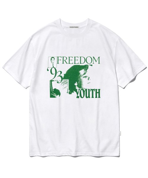 비바스튜디오 93 TEE [WHITE] - 위시버킷