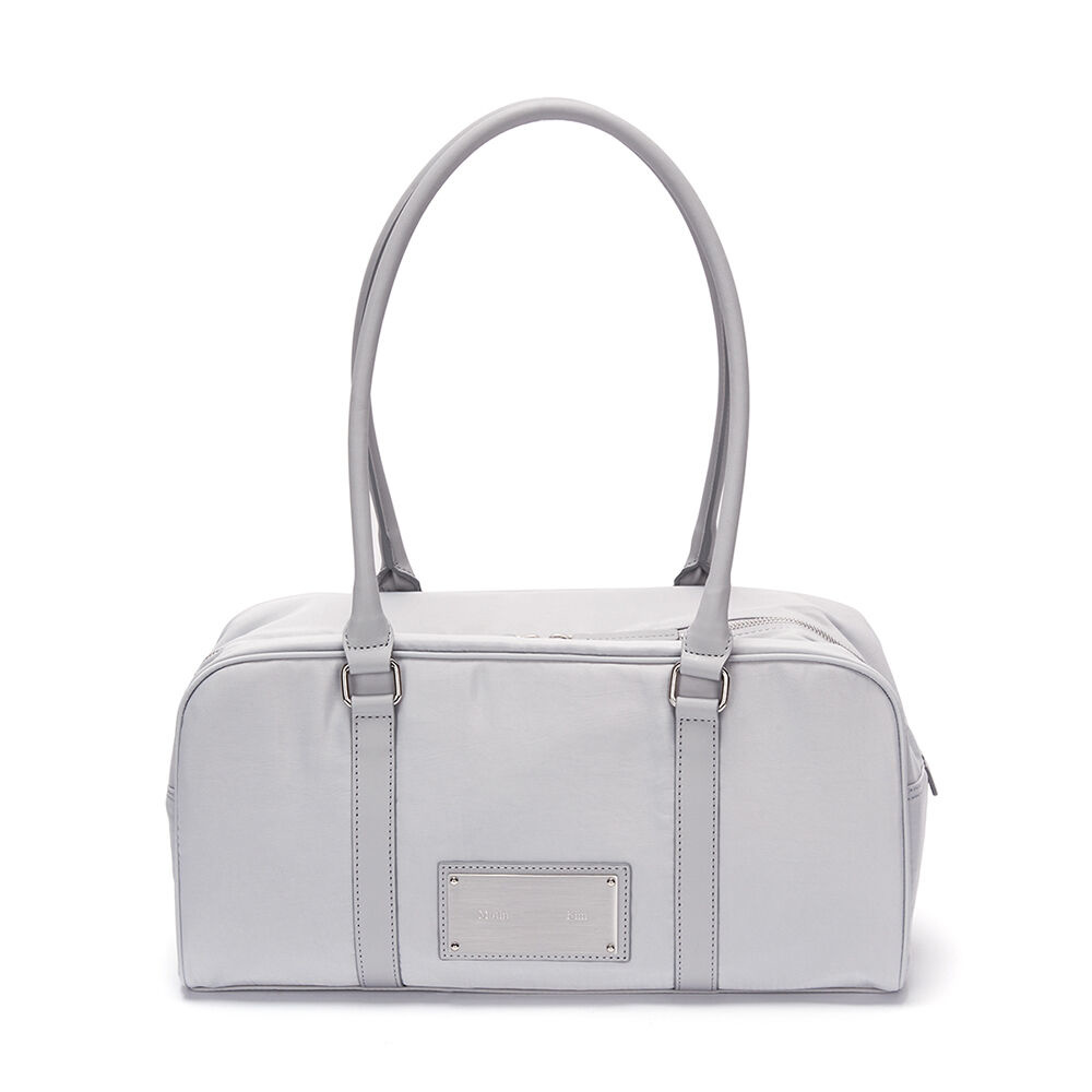 마뗑킴 SPORTY TOTE BAG IN LIGHT GREY - 위시버킷