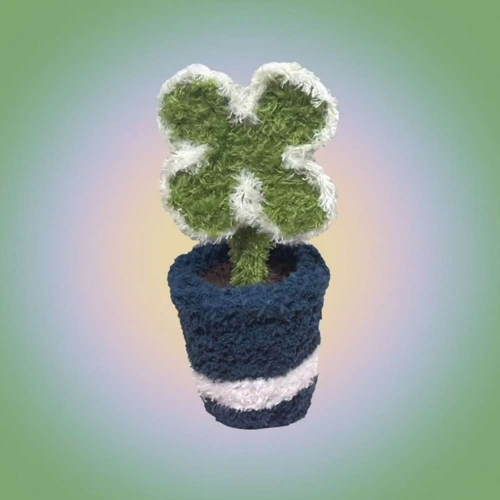 우잉 WOO-ING [우잉] 네잎클로버 화분 xs - 위시버킷