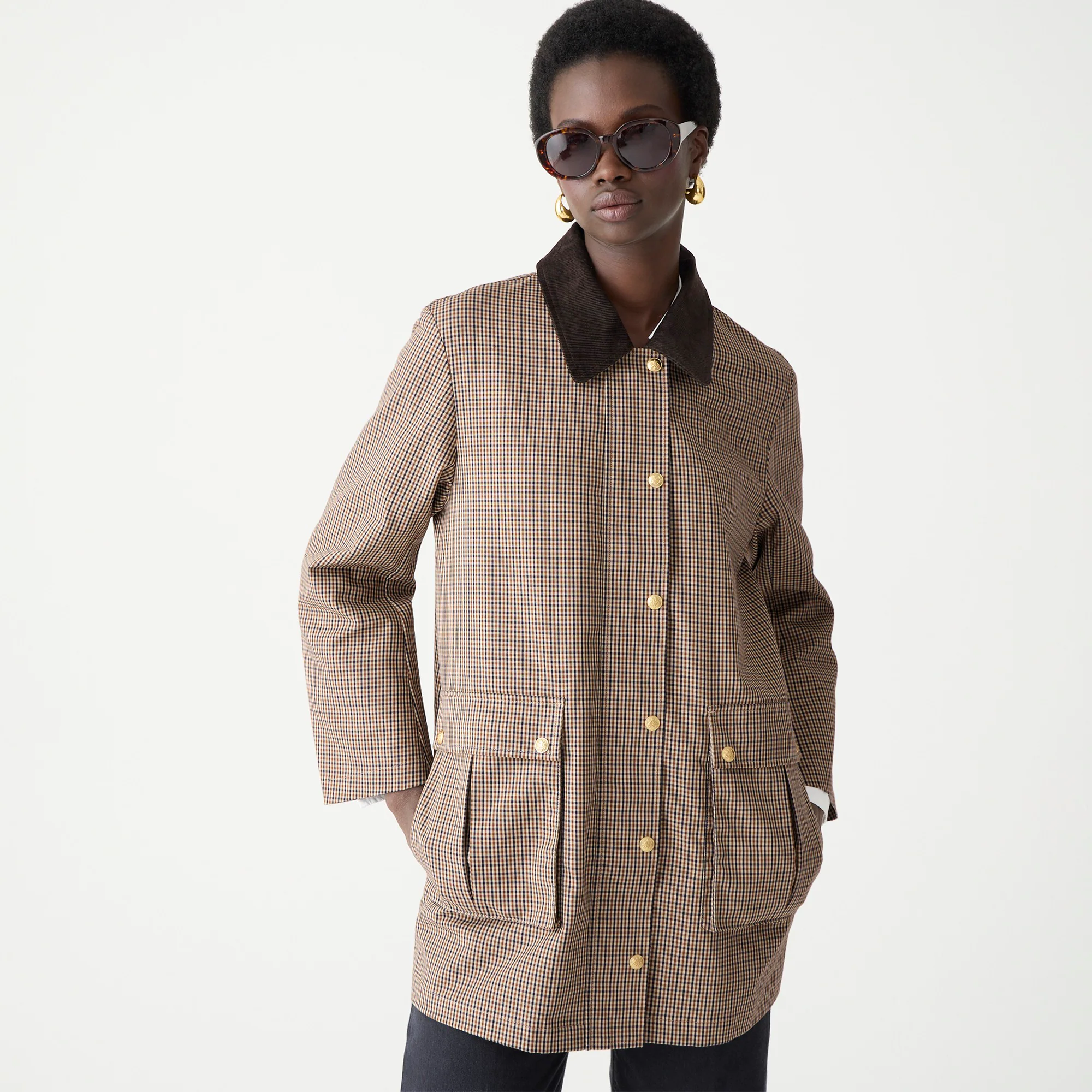 제이크루 Heritage Barn Jacket™ in plaid - 위시버킷
