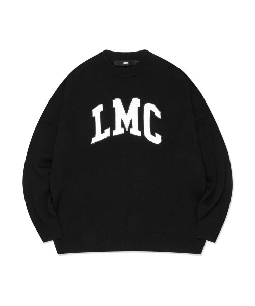엘엠씨 ARCH KNIT SWEATER black - 위시버킷
