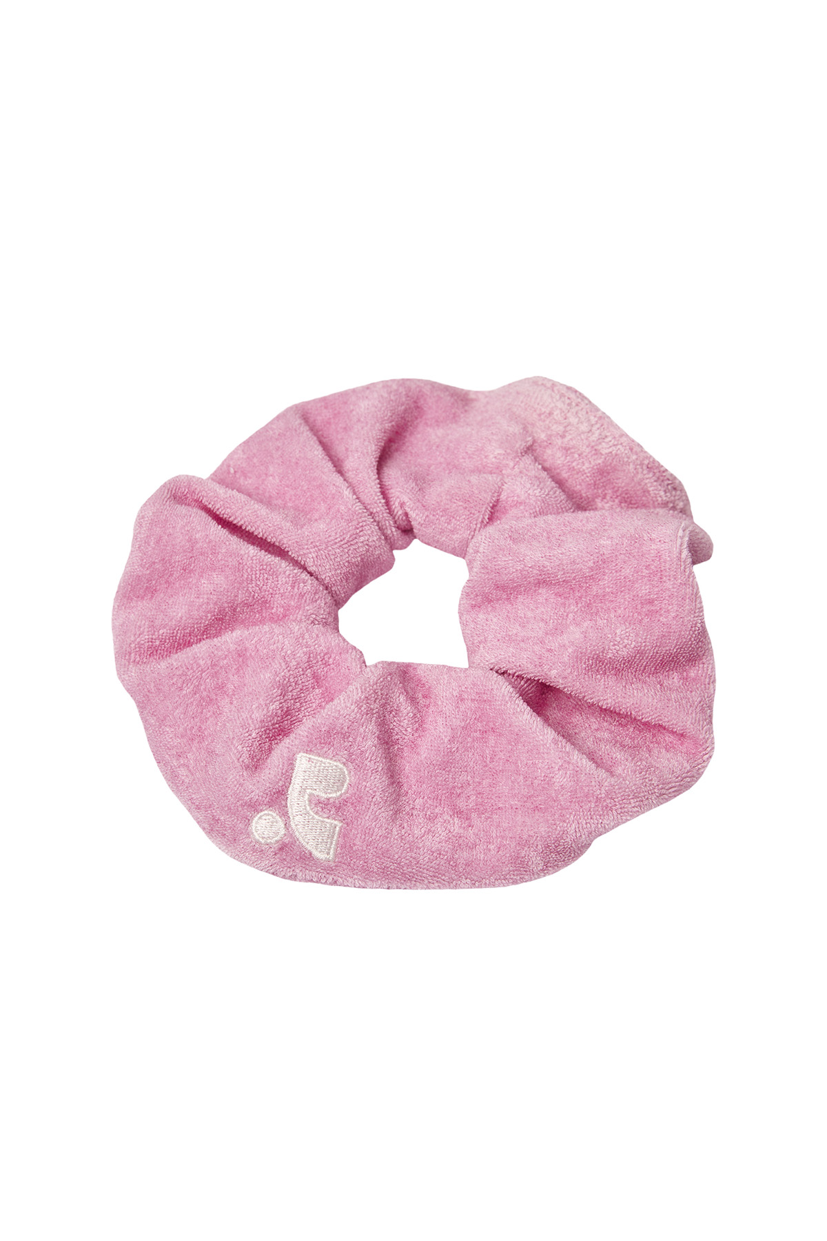 레스트앤레크리에이션 RR LOGO TERRY SCRUNCHIE - PINK - 위시버킷
